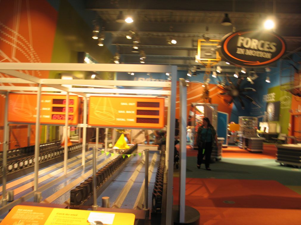 Locations Hub - Connecticut Science Center- Forces in Motion