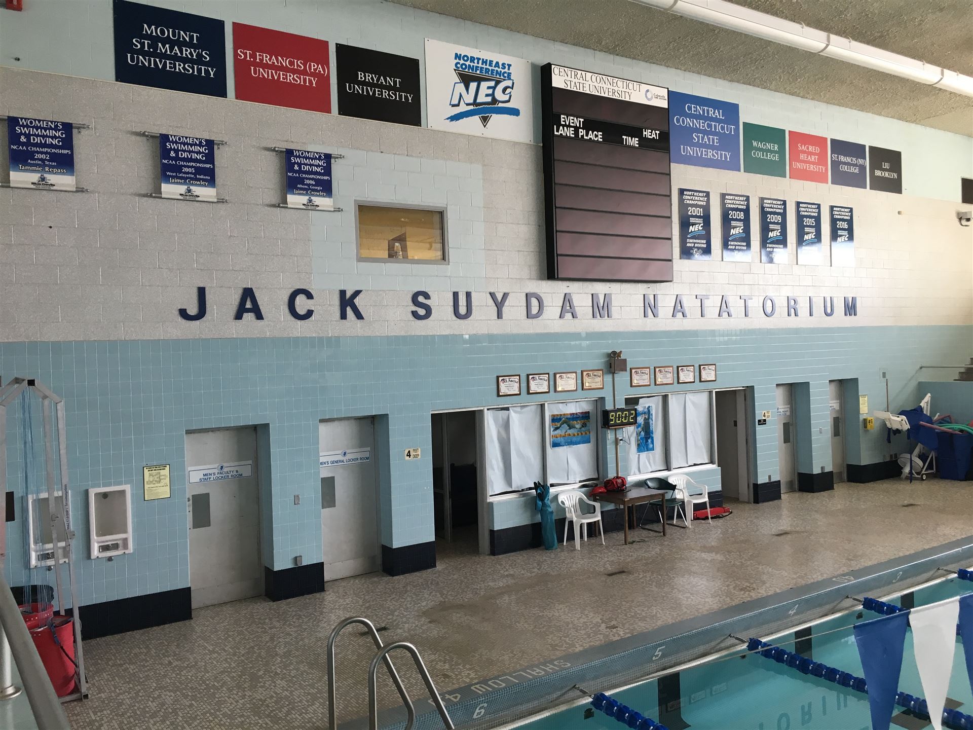 Locations Hub - CCSU -Jack Suydam Natatorium