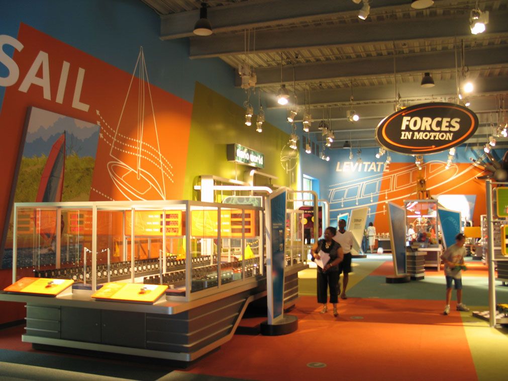 Locations Hub - Connecticut Science Center- Forces in Motion